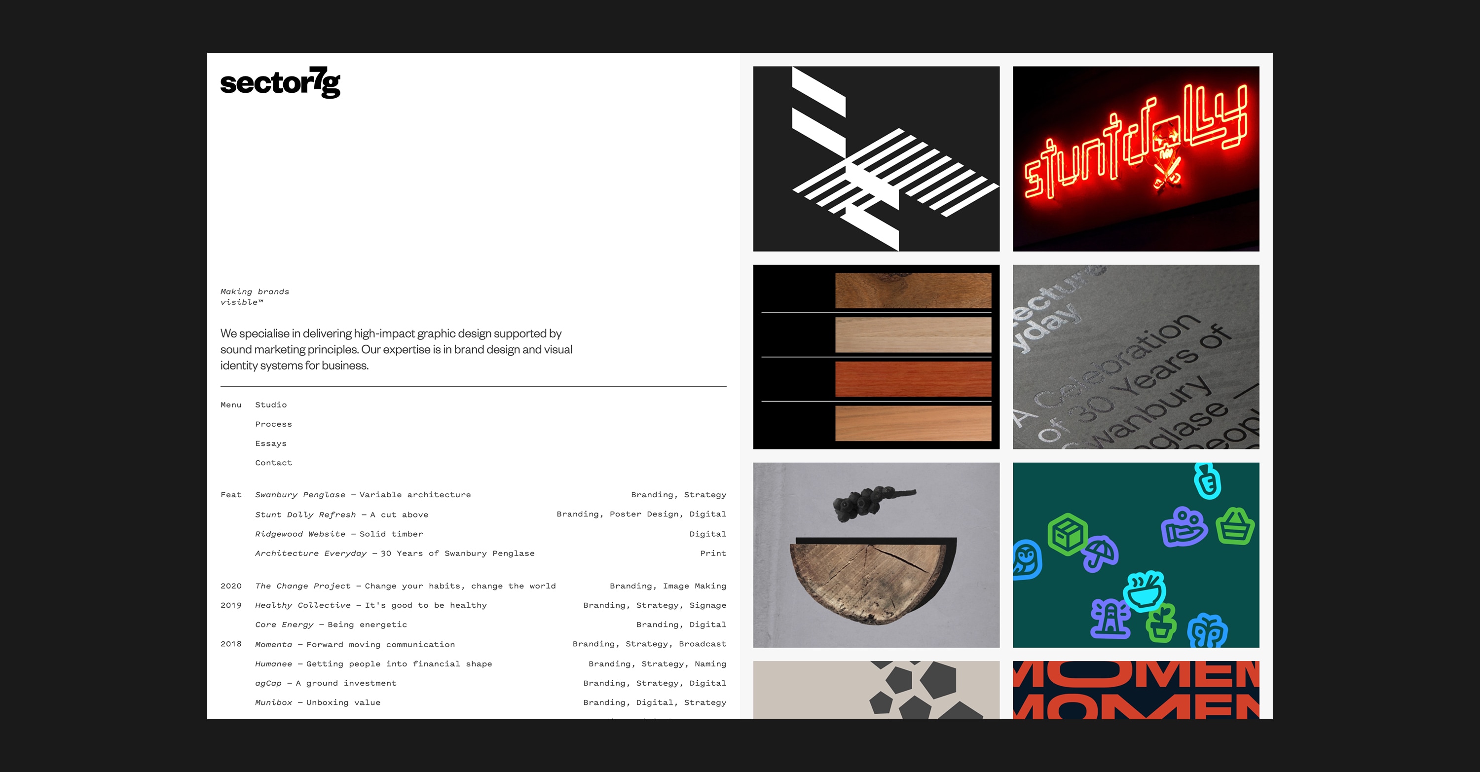 sector7g - Making brands visible — Graphic Design Adelaide, South Australia